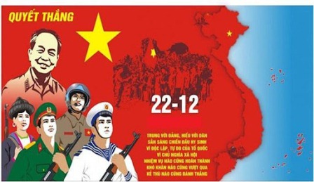 Nhiệt liệt chào mừng Kỷ niệm 80 năm ngày thành lập Quân đội nhân dân ...